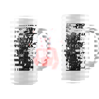 New Upgraded Titan Speakerman Cameraman Tvman Skibidi Toilet Coffee Mug ...
