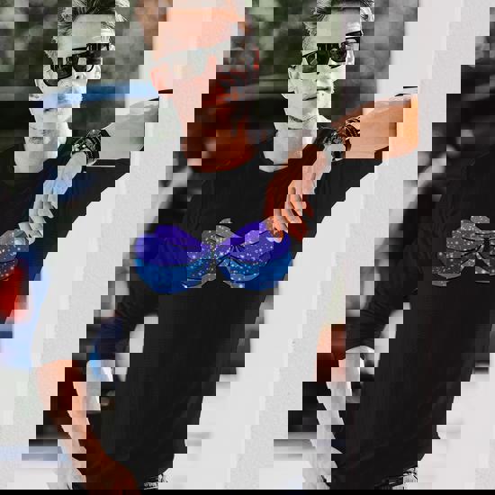 Puple Sea Shell Mermaid Man