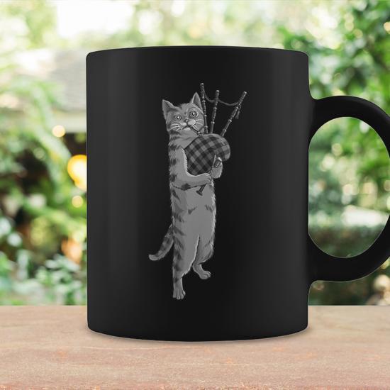 Bagpipe Cat Memes Cat Playing Bagpipes Cool Animal Lover Musician