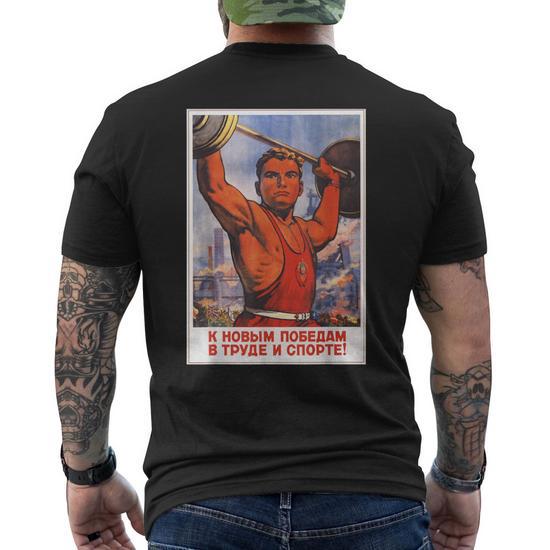 Poster Working Man In The Soviet Union
