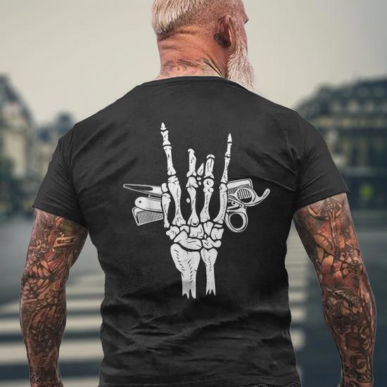 Barber Hand Tattoos