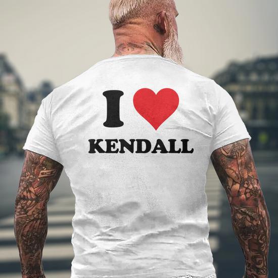 Kendall Name Heart Big Time Rush Kendal Shirt TikTok Shop