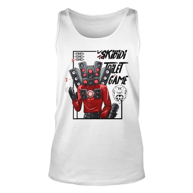 Tv Man Skibidi Toilet Cameraman Speakerman Tank Top | Seseable