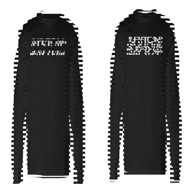 Autism Mega Truck Long Sleeve T-Shirt | Mazezy
