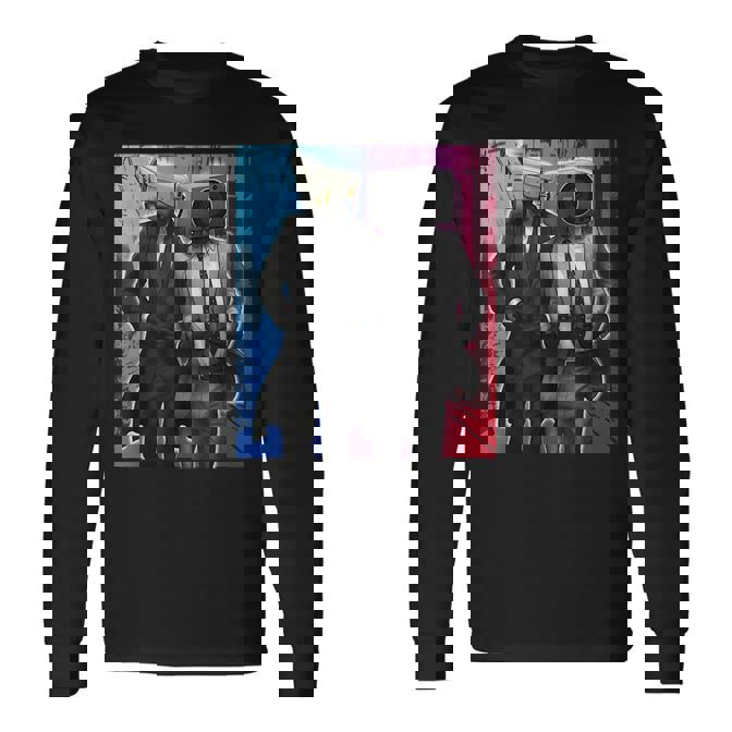 Tv Man Skibidi Toilet Cameraman Speakerman Long Sleeve | Seseable