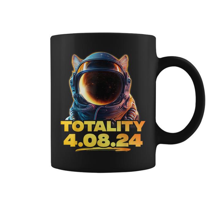 Indiana Total Solar Eclipse Twice In A Lifetime 2024 Coffee Mug | Mazezy