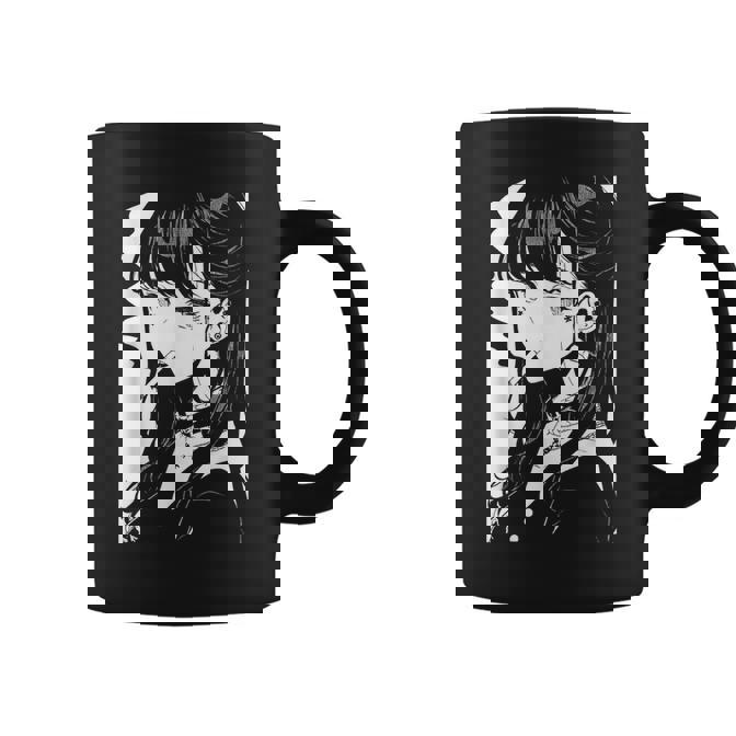 Waifu Hot Anime Girl Illustration Image Japanese Women Coffee Mug Mazezy