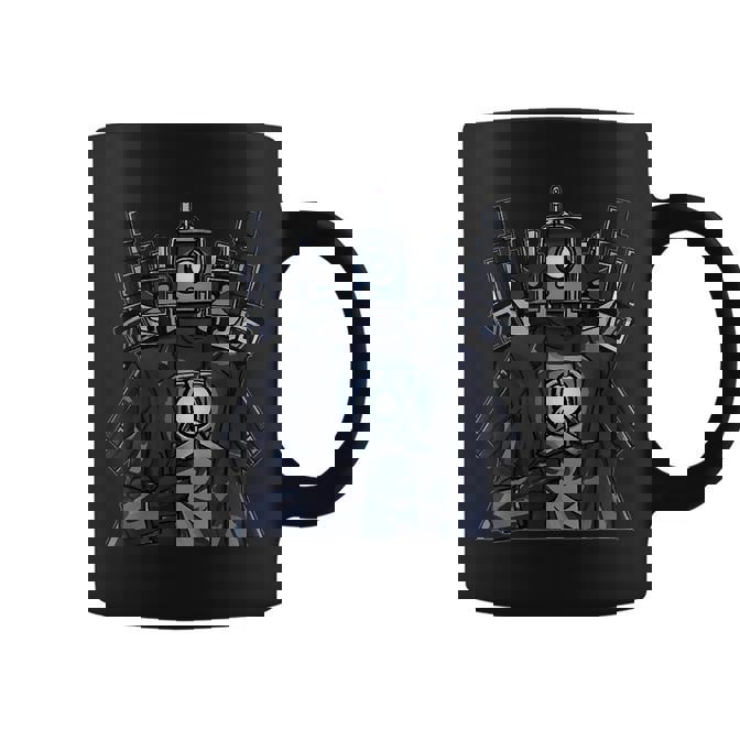 Skibidi Toilet Cameraman V2 Speakerman V2 Tvman V2 Coffee Mug | Mazezy CA