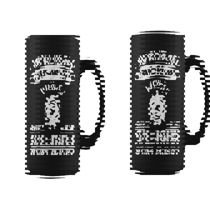 Engineering Best Civil Engineer In The Galaxy Coffee Mug | Mazezy