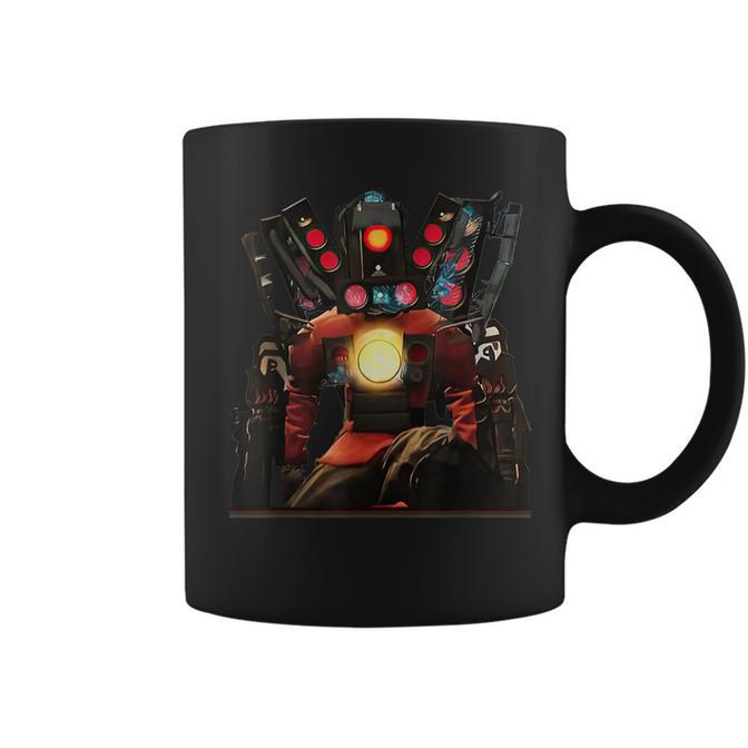 Speakerman Cameraman Tvman Skibidi Toilet Coffee Mug | Mazezy AU