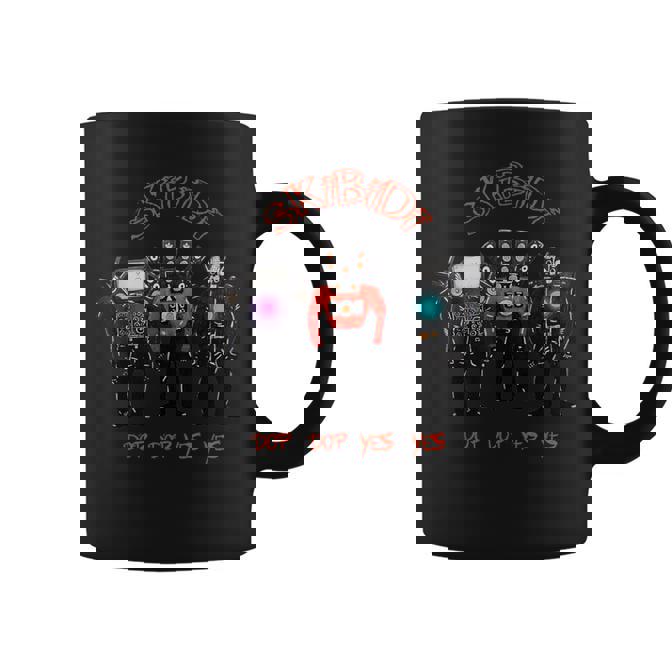 Skibidi Toilet Cameraman Speakerman Tv Man Coffee Mug - Monsterry