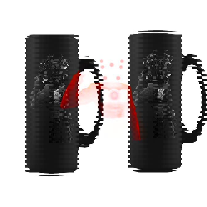 Speakerman Skibidi Toilet Cameraman Tv Man Coffee Mug - Seseable