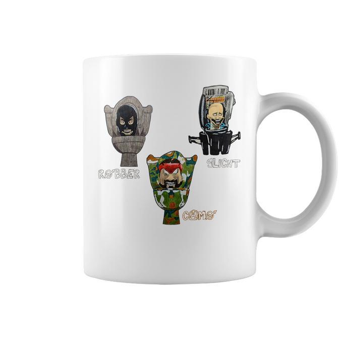 Cameraman Skibidi Toilet Meme Game For Boys Coffee Mug | Mazezy