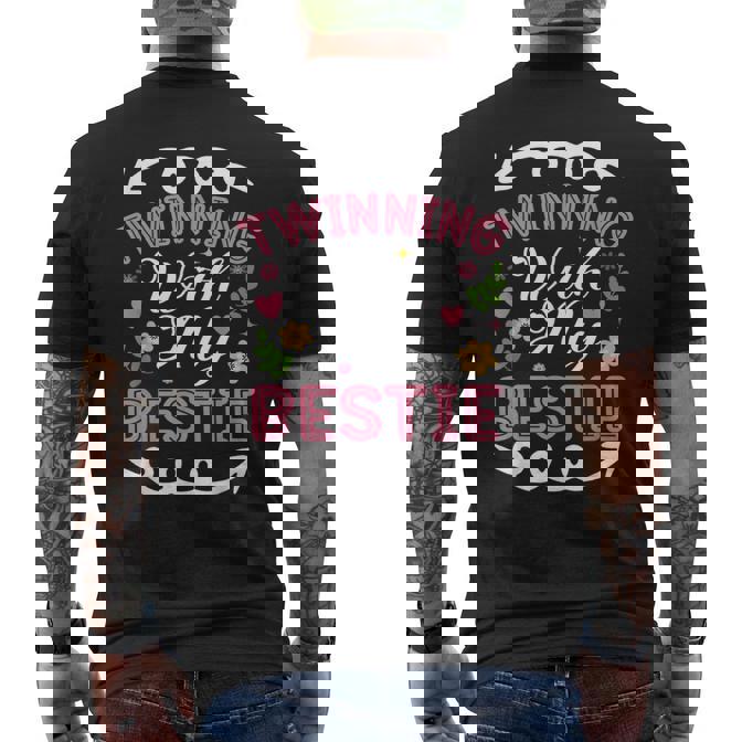 Matching Twin Friend Twinning With My Bestie Spirit Week Men's T-shirt ...