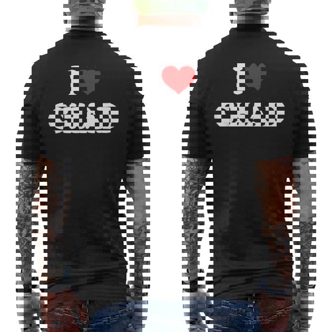 The God Giga Chad Meme Men's Back Print T-shirt | Mazezy