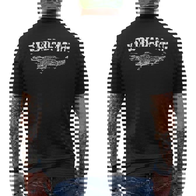 Flo Grown Florida Grown Rodeo Alligator Rider Southern Men's T-shirt ...