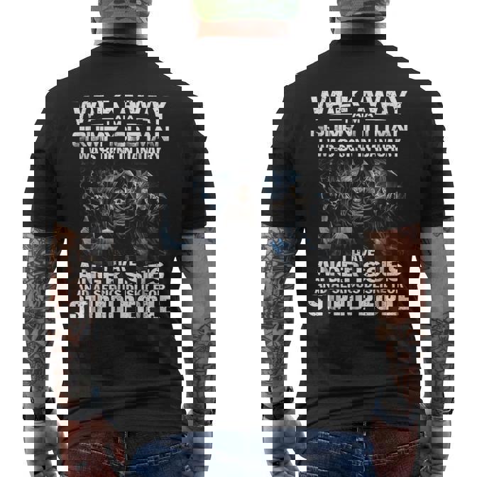 Grumpy Old Man Club Founder Member Happy When Complaining Men's Back ...