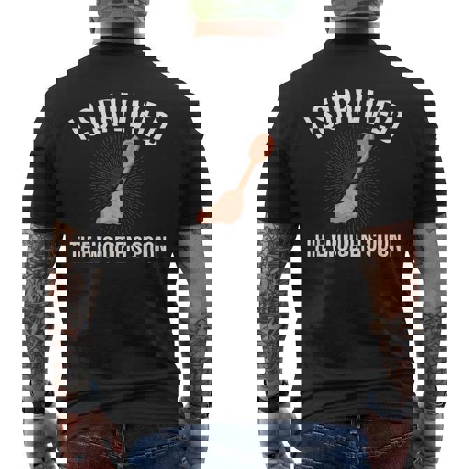 Spoon Theory Explained Spoonie Men's T-shirt Back Print | Mazezy