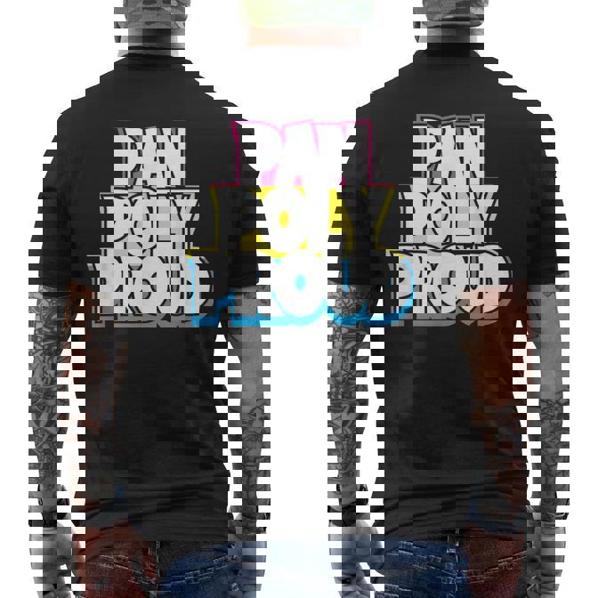 Lgbtqia Pride Rainbow Support Men's T-shirt Back Print | Mazezy