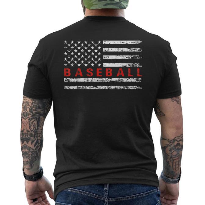 Vintage Boston Skyline Retro Gameday Baseball Men's T-shirt Back Print ...