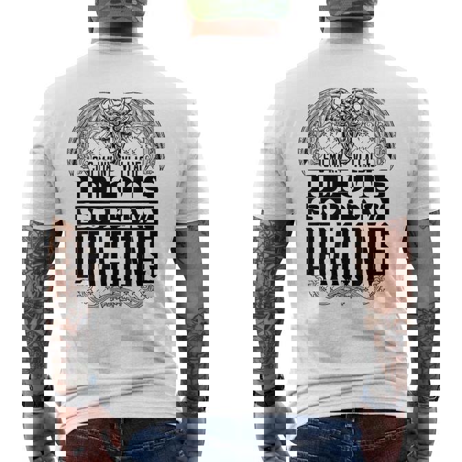 Ren Faire Dabbing Medieval Knight Renaissance Faire Men's T-shirt Back ...