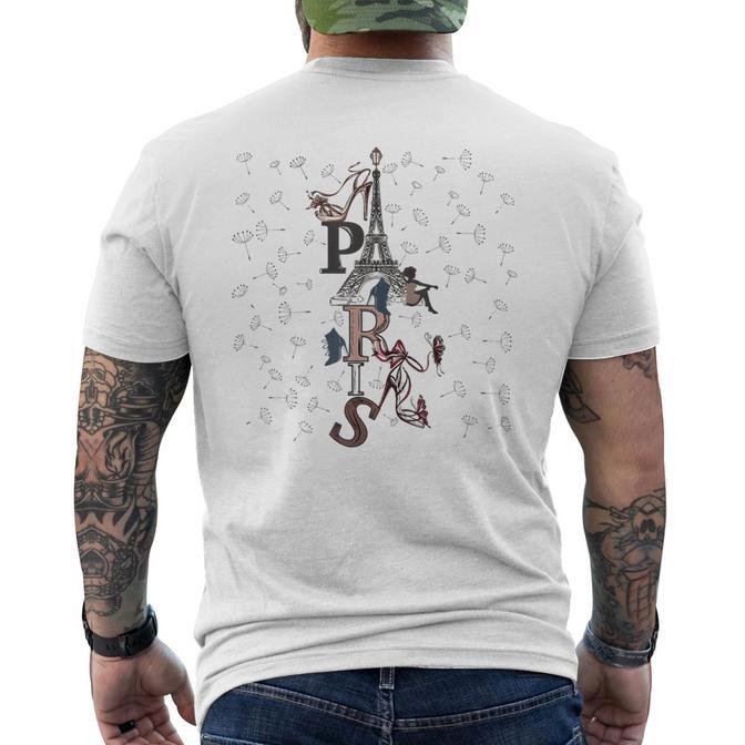 Usa Eiffel Tower 2024 France Paris Holiday Sports Pariot Men's T-shirt ...