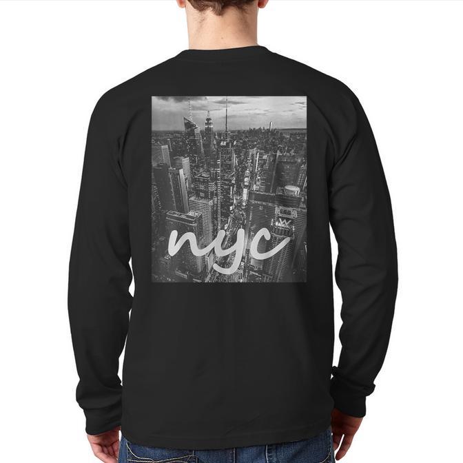 Nyc Love New York Love Ny Love Men's T-shirt Back Print | Mazezy