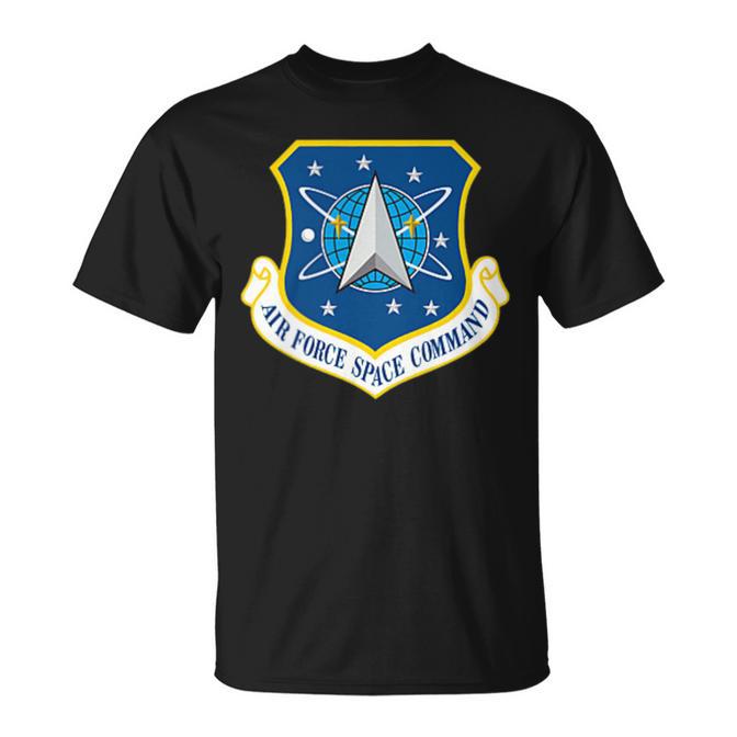 Official United States Space Force Men's T-shirt Back Print | Mazezy