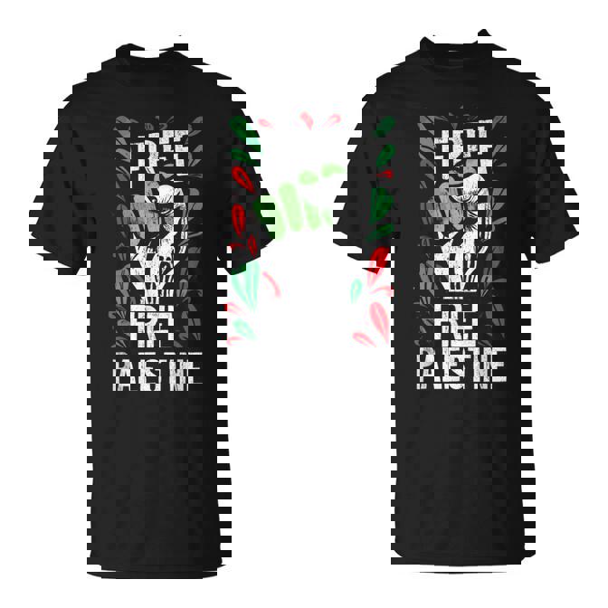 Free Palestine Quote A Raise Hand A Save Gaza Vintage T-Shirt | Mazezy