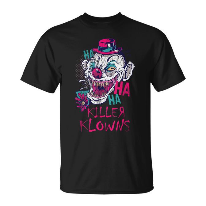 Halloween Evil Serial Killer Oops I Made A Mess Again Horror T-Shirt ...