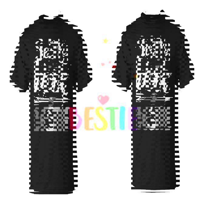 Tie Dye Best Friend Matching Bestie Squad Bff Cute T-Shirt | Mazezy