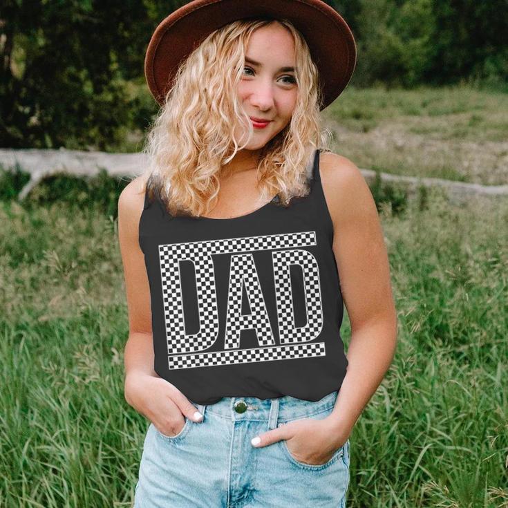 Checkered Dad Father's Day For Dad Family Tank Top - Seseable