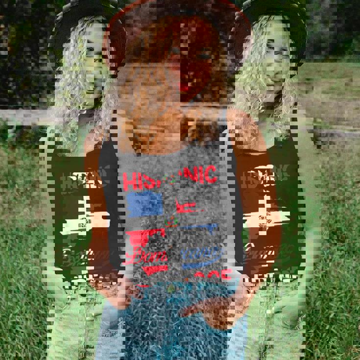 Dominican Republic Flag Hispanic Heritage Dominicana Tank Top - Monsterry