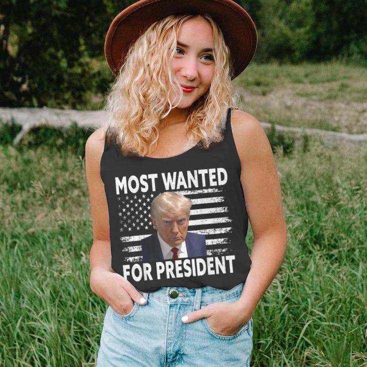 Donald Trump Most Wanted For President 2024 Pro Hot Tank Top - Monsterry