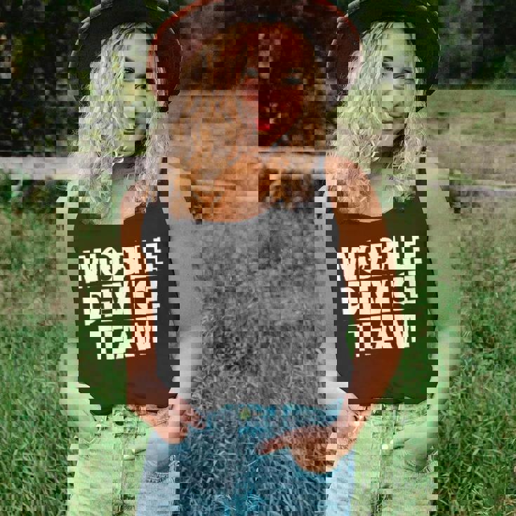 Mobile Device Team & Mobile Application Development Tank Top | Mazezy