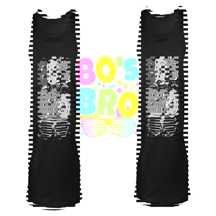 80S Bro 1980S Fashion Eighties 80S Costume 80S Theme Outfit Tank Top ...