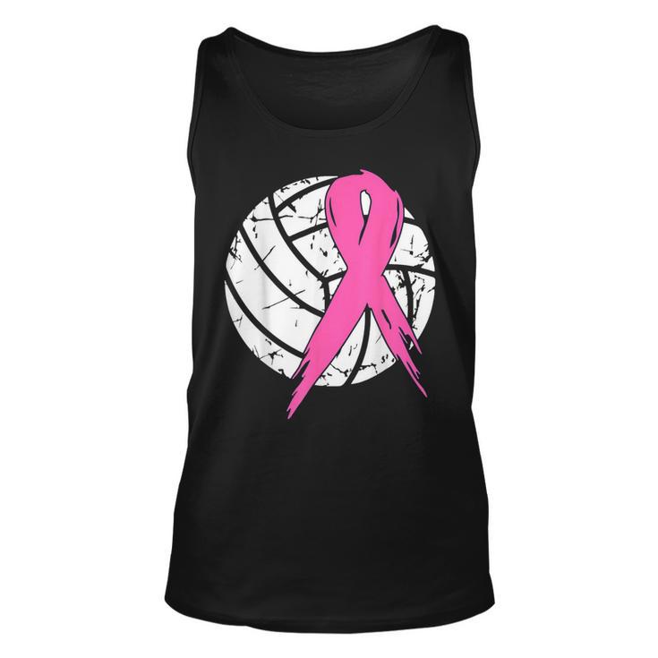 Breast Cancer Pink Ribbon Volleyball Awareness Costume T-Shirt | Mazezy