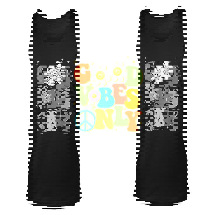 Peace Sign Love 60S 70S Tie Dye Hippie Costume Tank Top - Monsterry