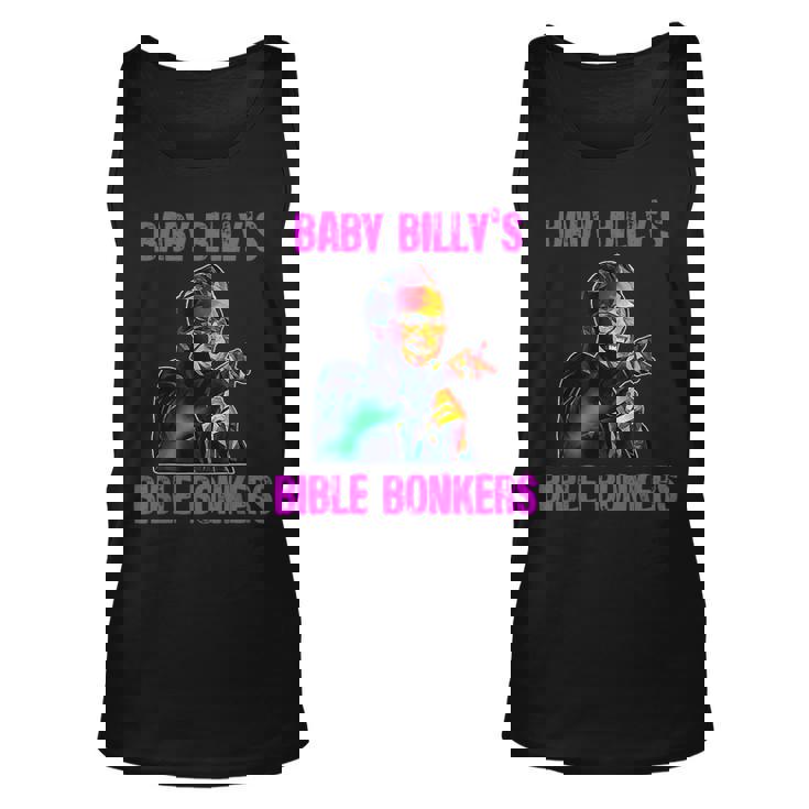 Pink Meme Baby Billy's Bible Bonker Tank Top | Mazezy