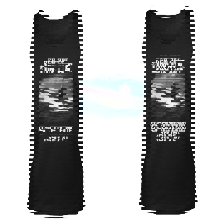 Uss Cheyenne Ssn773 Navy Ships Unisex Tank Top | Mazezy