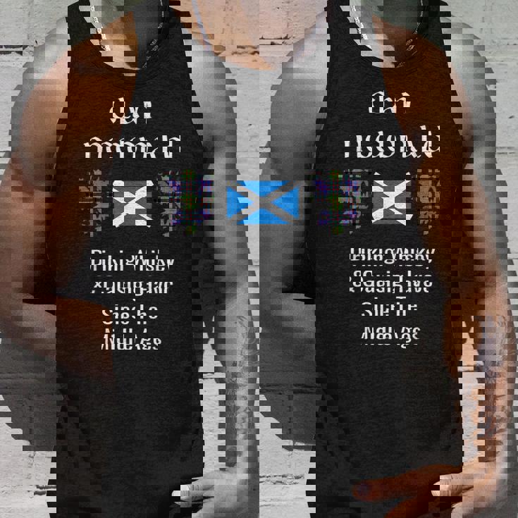 Clan Mcdonald Tartan Scottish Name Scotland Pride Pride Month Tank Top ...