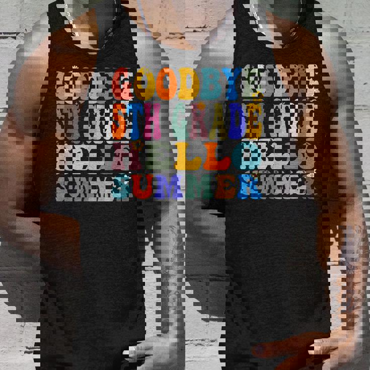 Goodbye 5Th Grade Hello Summer Last Day Of School Graduation Tank Top ...