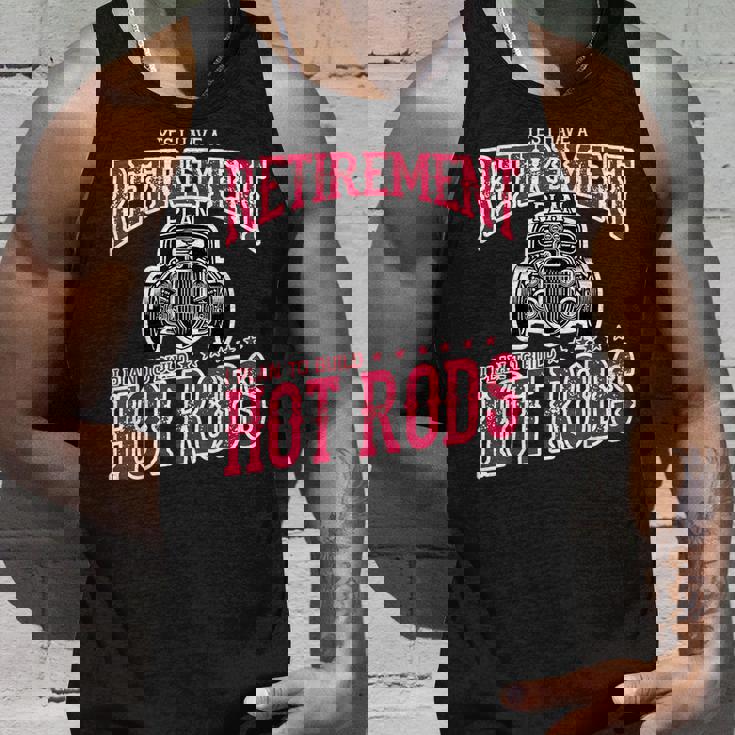 Hot Rod Enthusiast Retirement Party Class Car Retirement Tank Top | Mazezy