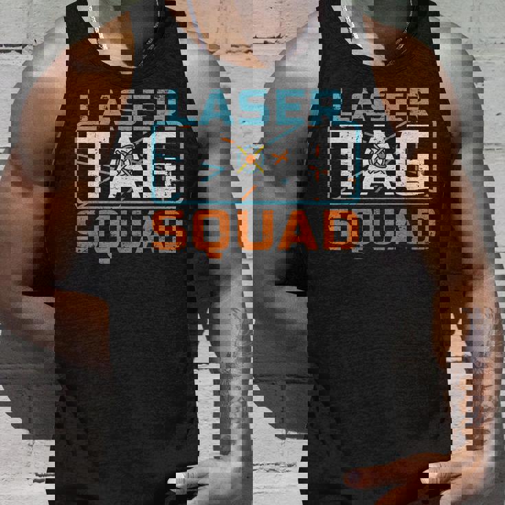 Laser Tag Squad For A Laser Tag Team Unisex Tank Top | Mazezy
