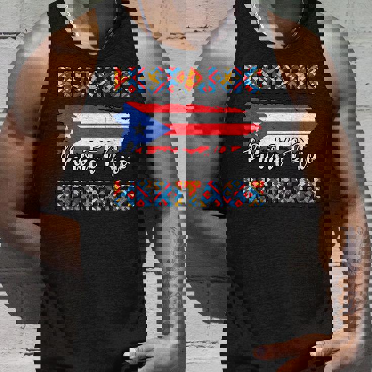 Hispanic Heritage Month Puerto Rico Rican Flag Boricua Tank Top - Monsterry
