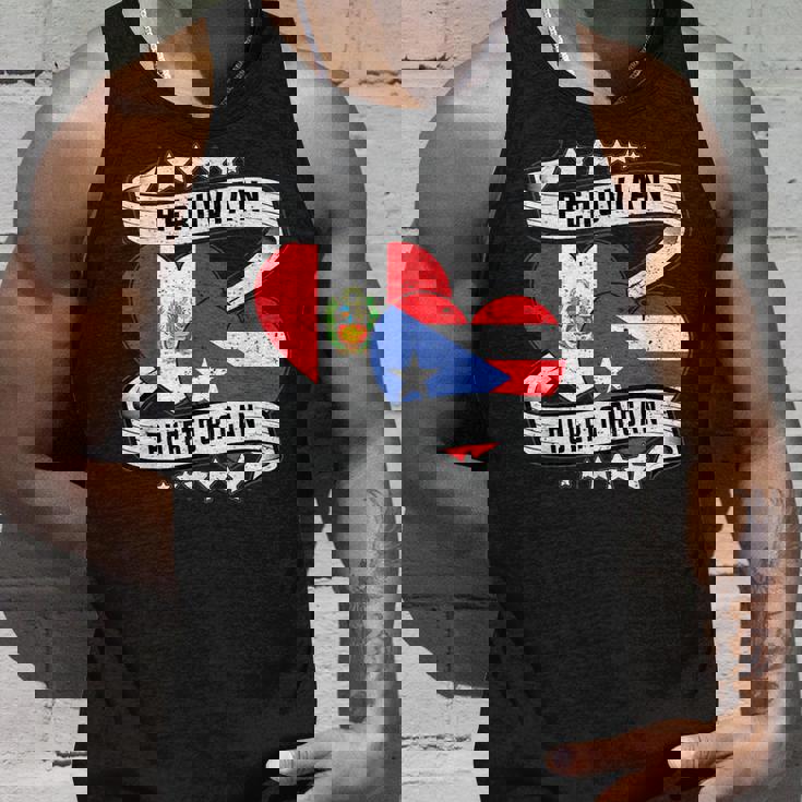 Peruvian Puerto Rican Half Peruvian Half Puerto Rican Tank Top - Monsterry
