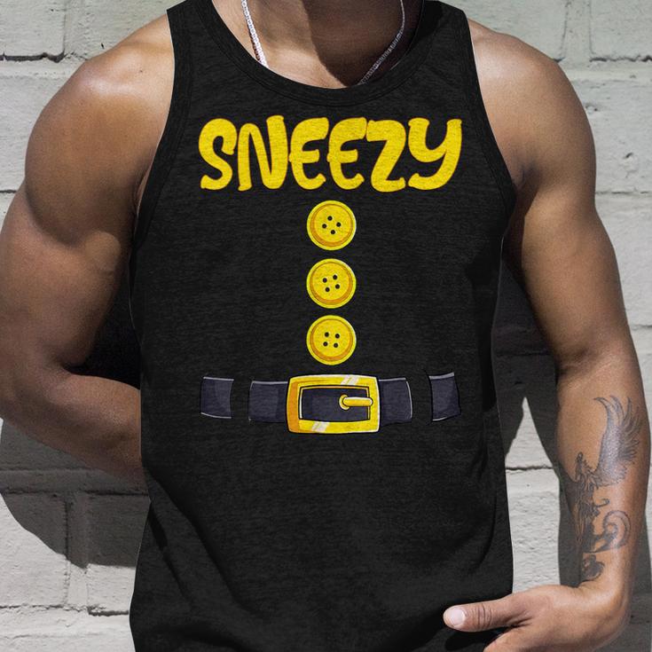 Sneezy-Dwarf Halloween Costume Sneezy-Dwarfs Tank Top - Monsterry