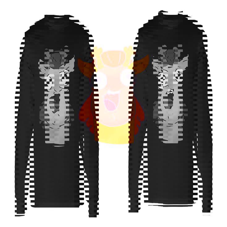 Centaurworld Durpleton Head Cartoon Long Sleeve T-Shirt T-Shirt | Mazezy