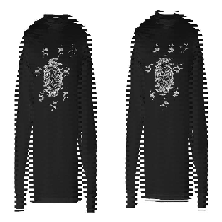 Cherokee Nation Flag Seal Native American Pride Honor Hoodie | Mazezy