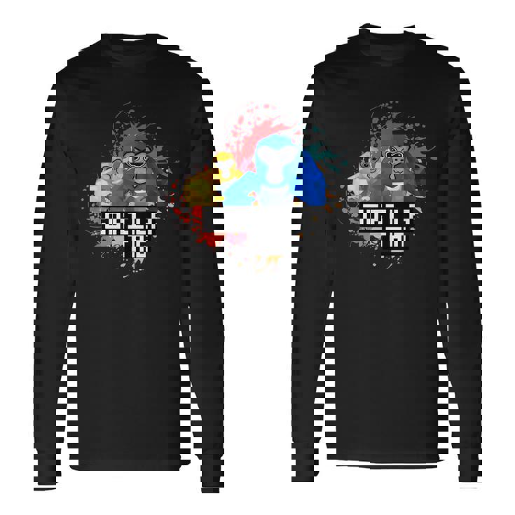 Gorilla Tag Gorilla Tag Merch Monke Vr Game Long Sleeve T-Shirt T-Shirt ...